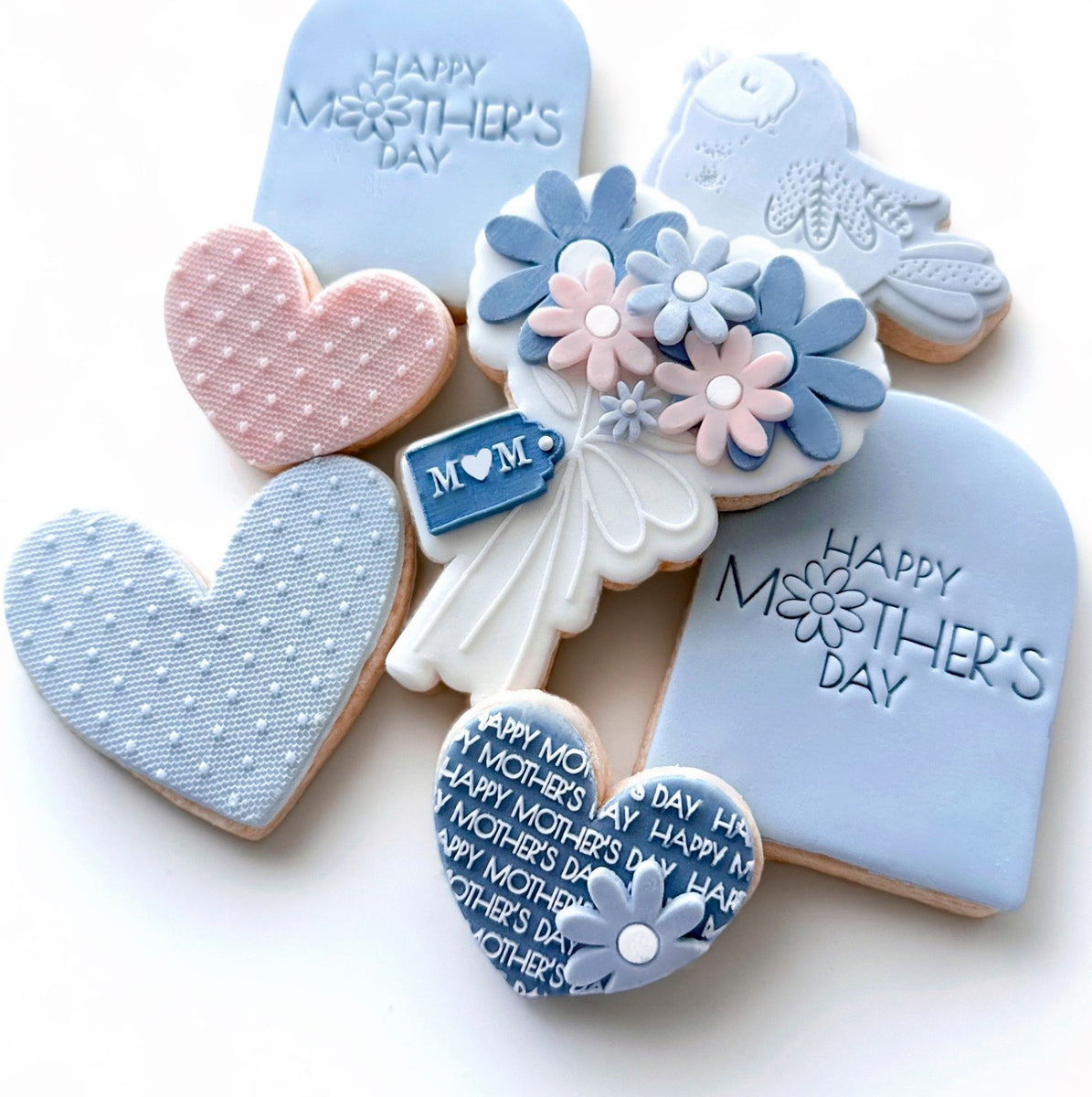 HAPPY MOTHERS DAY DAISY IMPRESSION STAMP – Sweetly Impressed