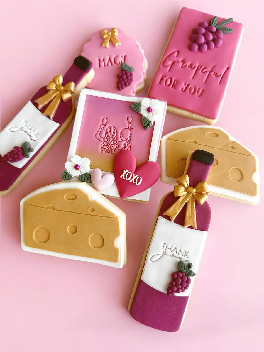 CHEESE STAMP WITH CUTTER – Sweetly Impressed