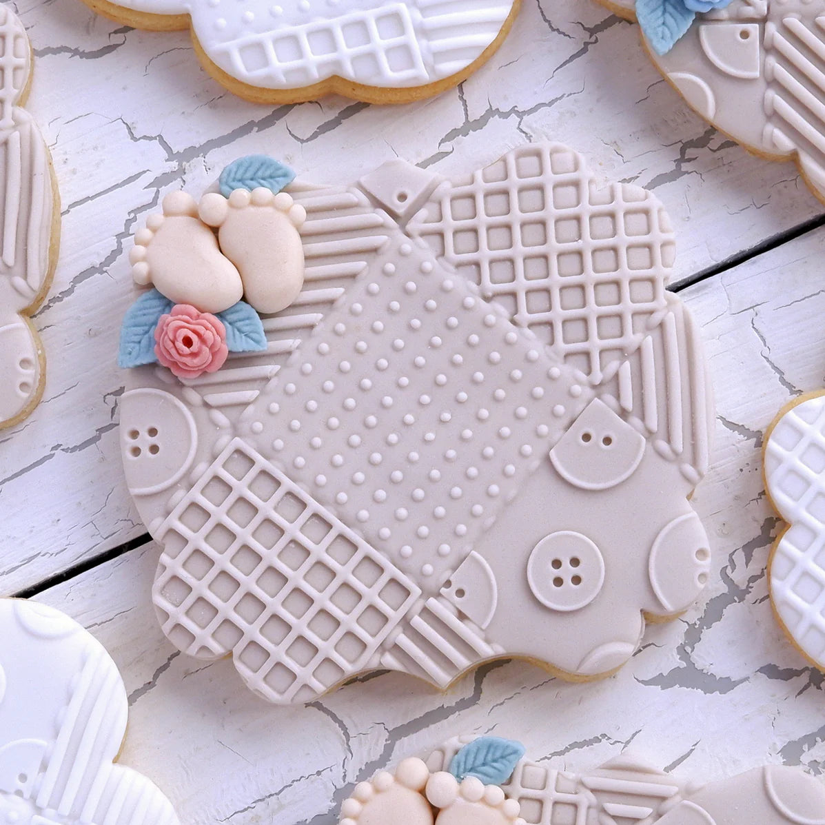 KATY SUE - Patchwork Quilt Silicone Mould – Sweetly Impressed