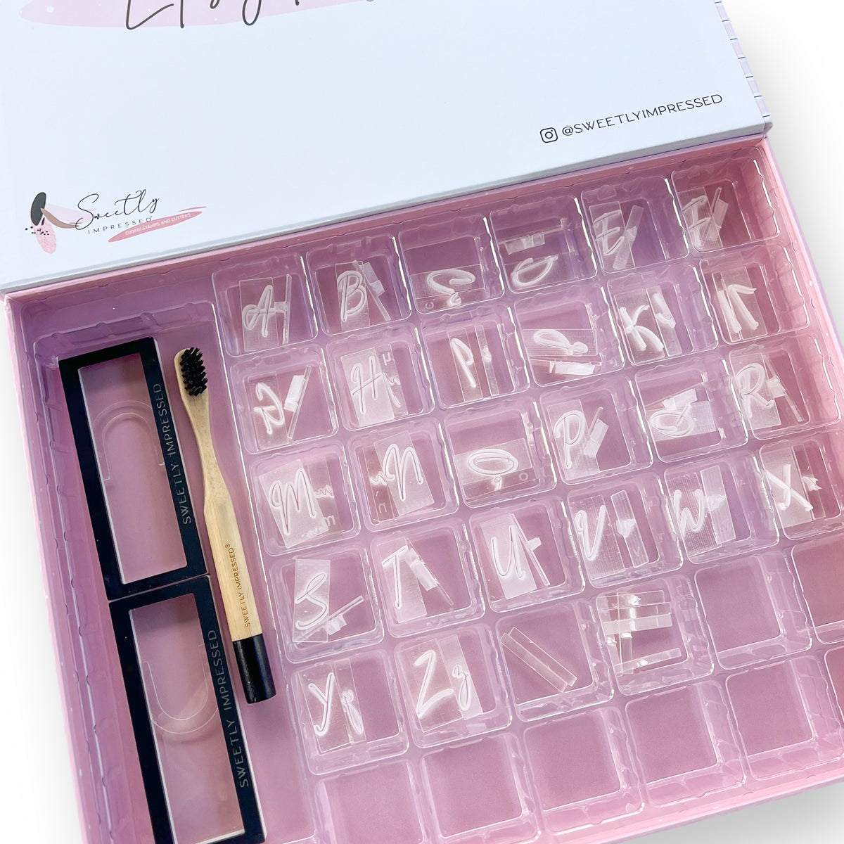 Standard Lowercase Font Set - PRE ORDER MANUFACTURE TIME 3 WEEKS ...