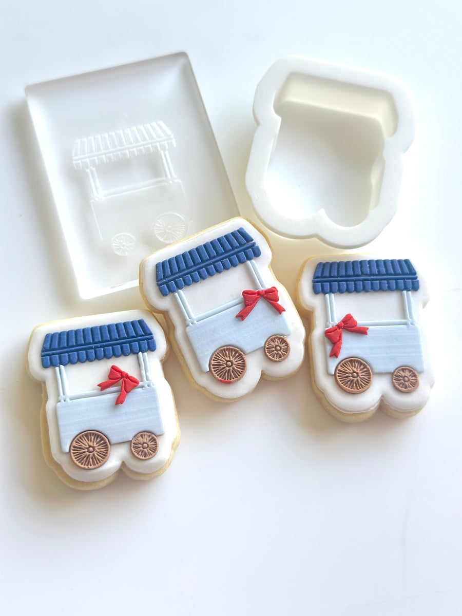 EASY TONE - MINI CART STAMP WITH MATCHING CUTTER – Sweetly Impressed