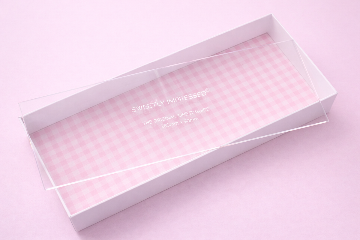 The Original 'Line It' - Cookie Box Liner Guide – Sweetly Impressed