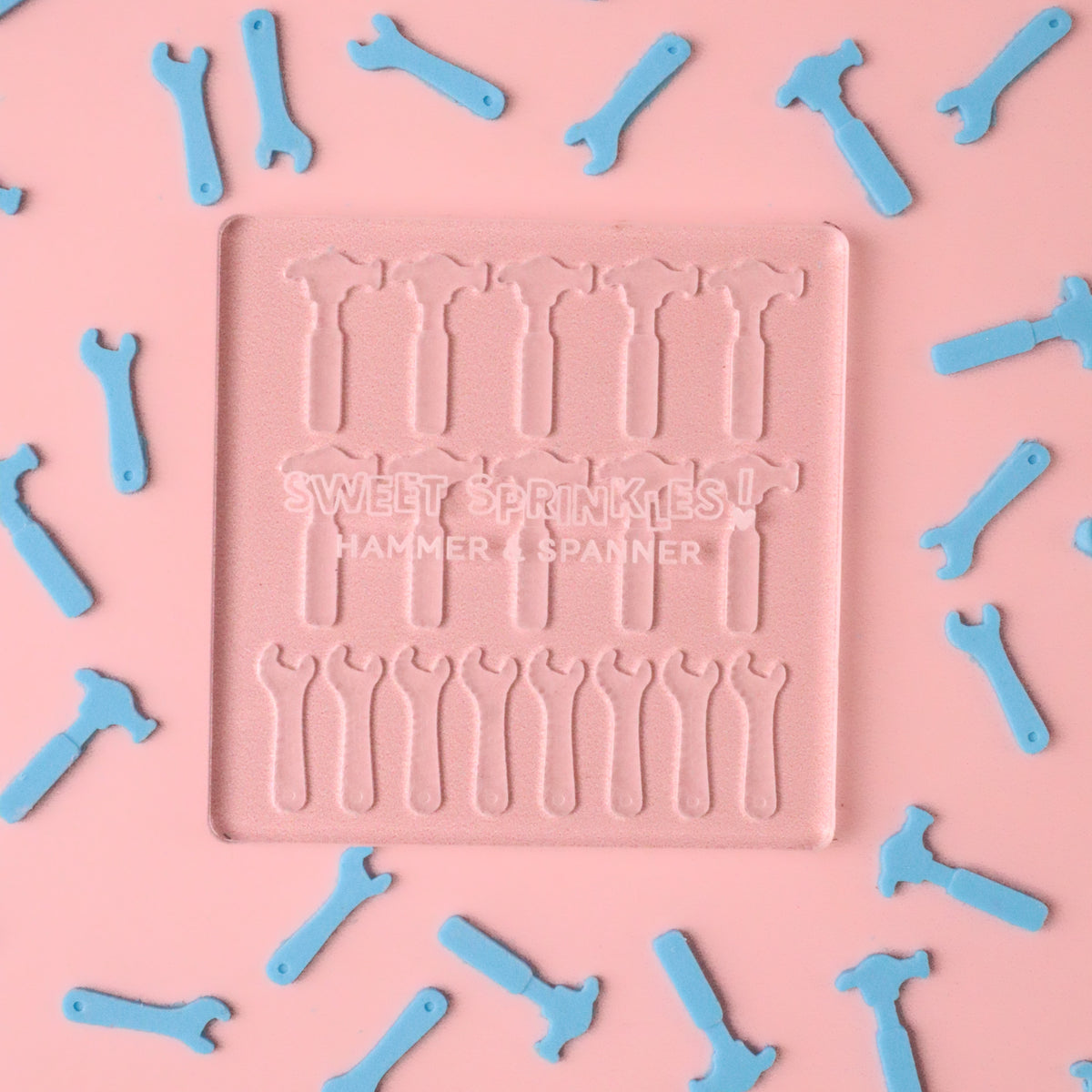 Hammer And Spanner - Sprinkle Plate – Sweetly Impressed