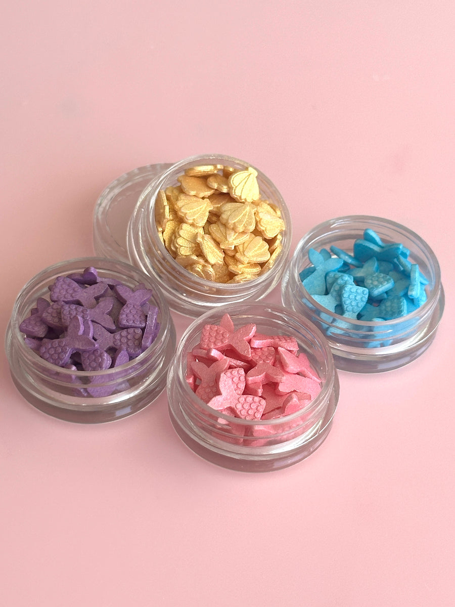Mermaid Tail and Shell - Sprinkle Plate – Sweetly Impressed