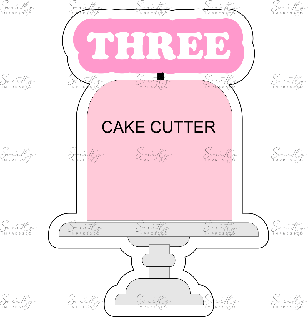 ‘Three’ Cake Pop Stamp Kit – Sweetly Impressed