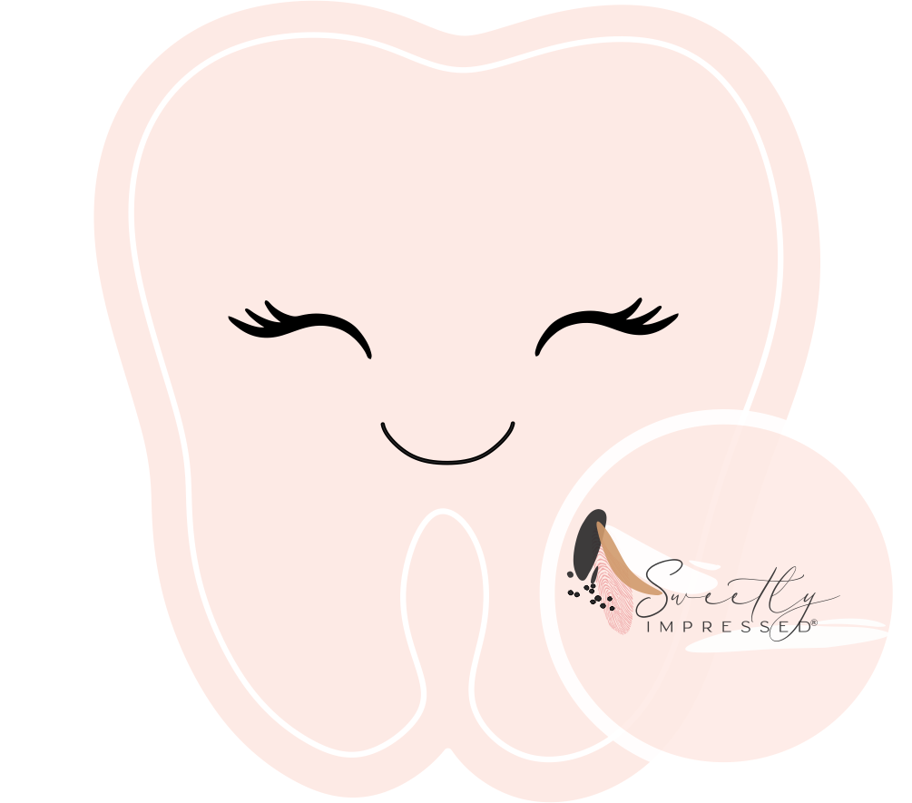 Tooth Pop Stamp with matching cutter – Sweetly Impressed