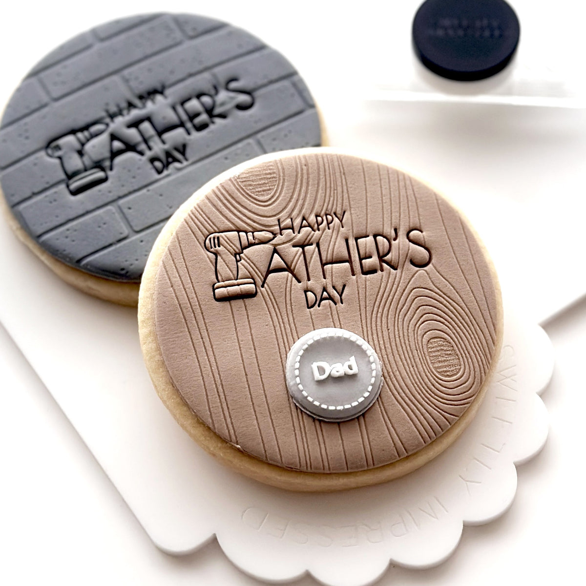 HAPPY FATHER'S DAY IMPRESSION STAMP - DRILL F – Sweetly Impressed