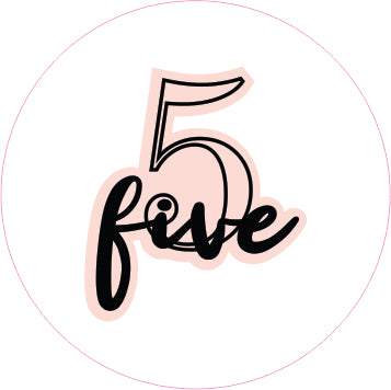 POP! MOULD - TWO WAY NUMBER - FIVE – Sweetly Impressed