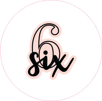 POP! MOULD - TWO WAY NUMBER - SIX – Sweetly Impressed