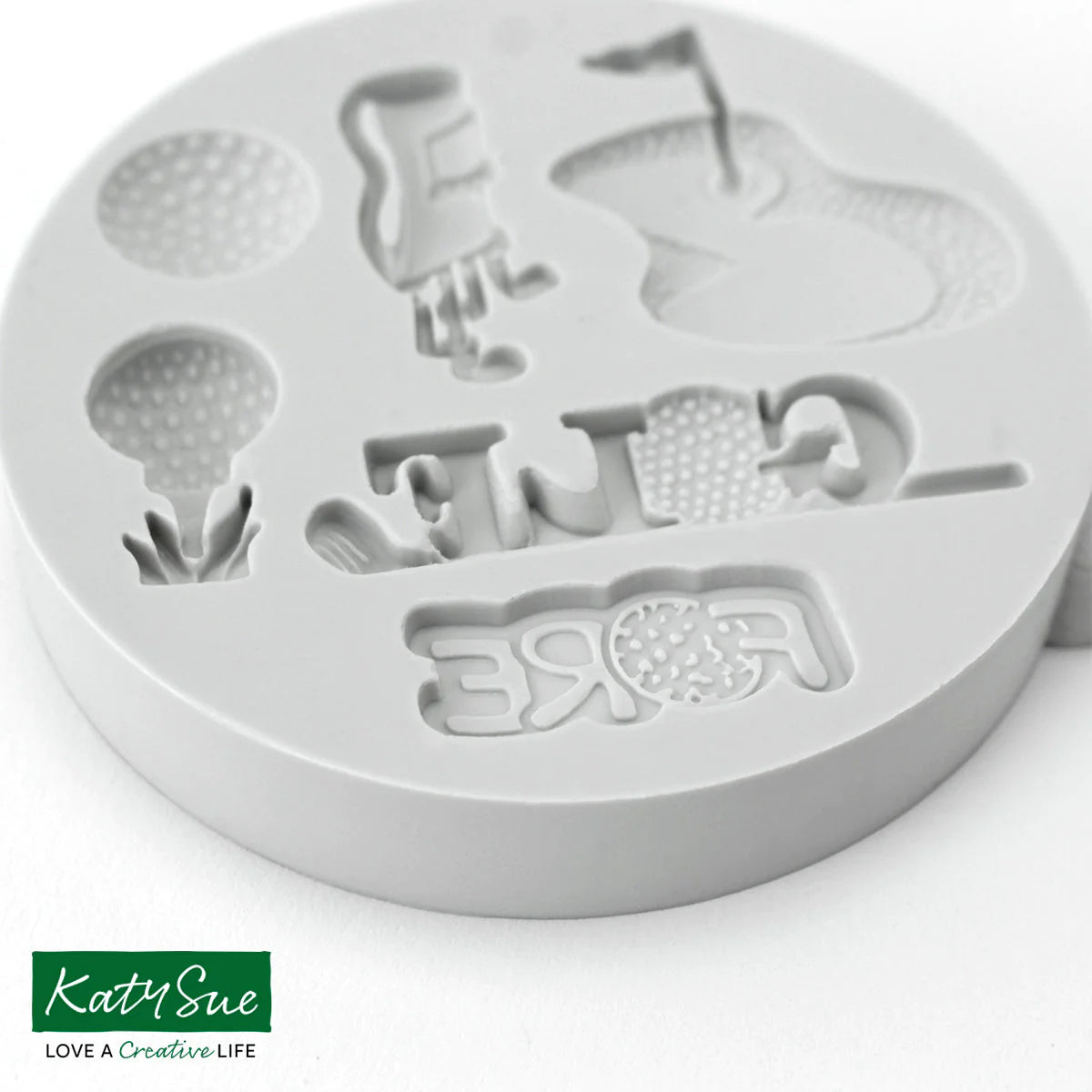KATY SUE - MINIATURE GOLF SILICONE MOULD – Sweetly Impressed