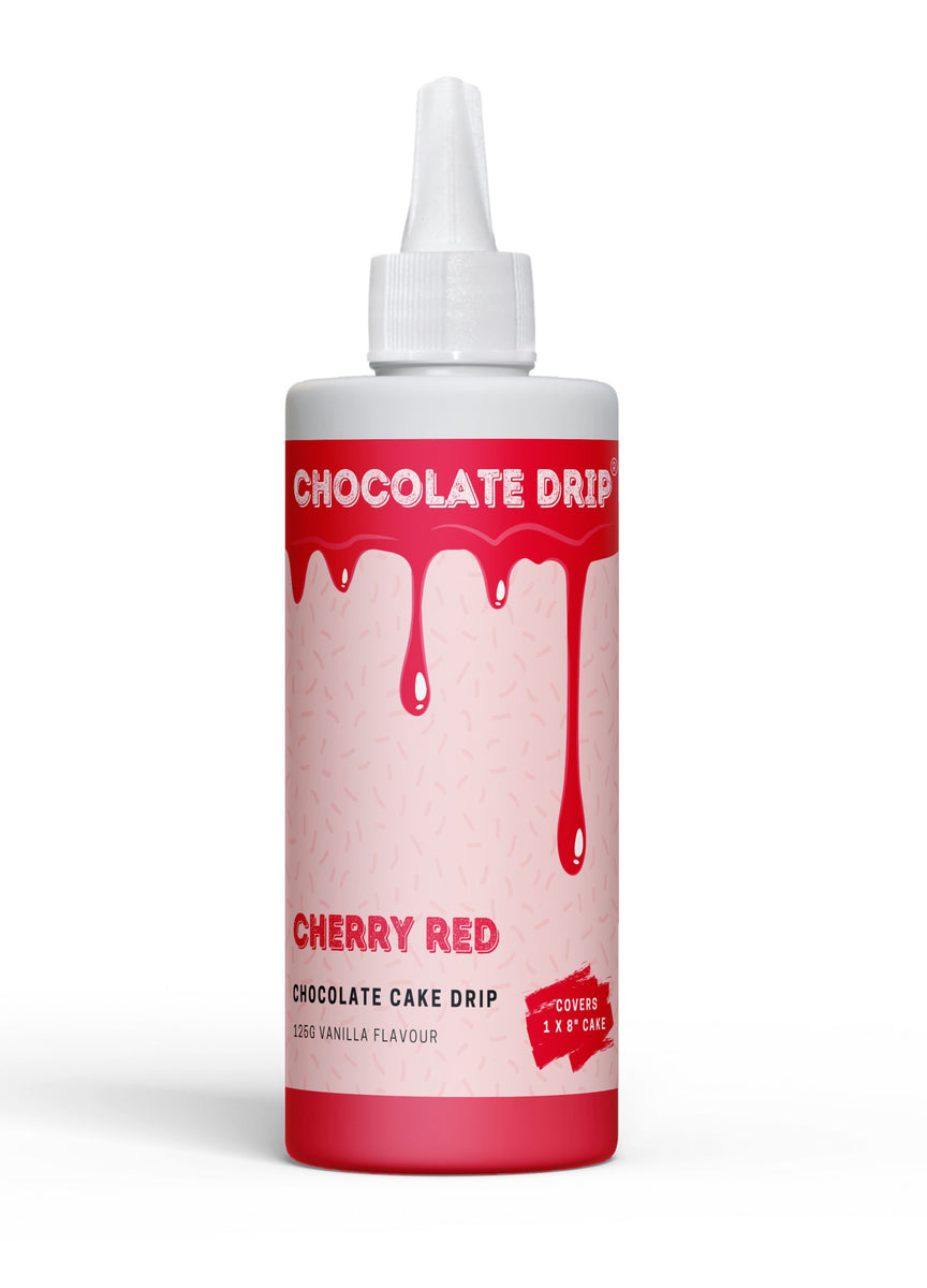 CHOCOLATE DRIP 125G CHERRY RED – Sweetly Impressed