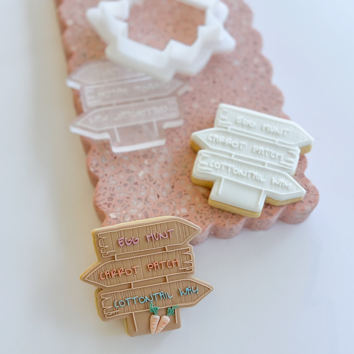 Discontinued - EASTER DIRECTION SIGN WITH MATCHING CUTTER – Sweetly ...