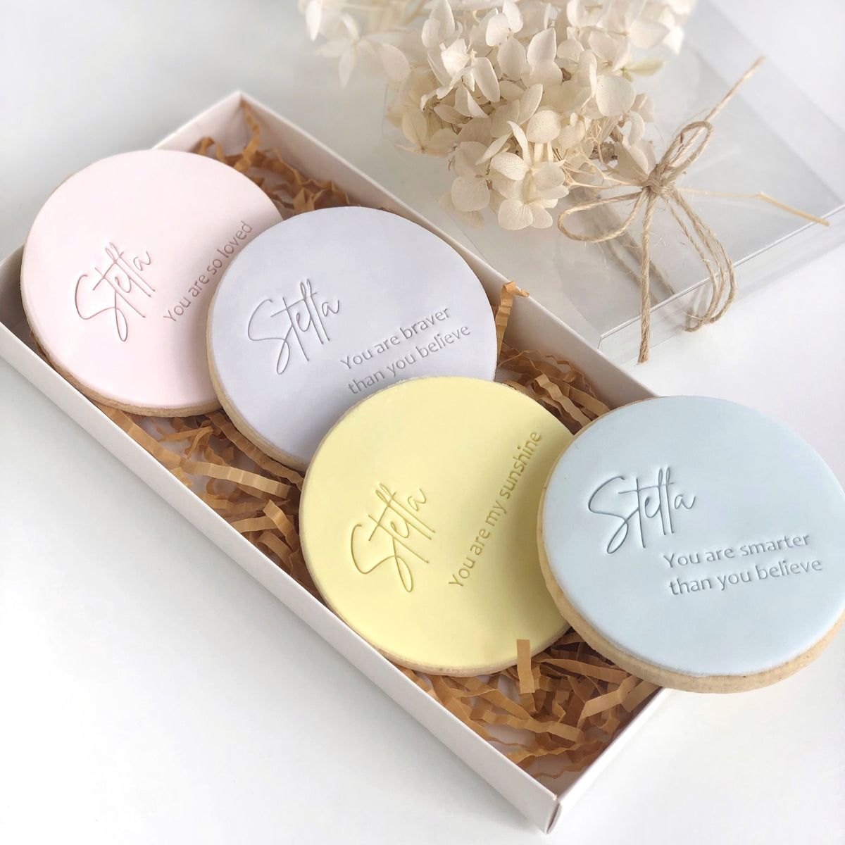 CUSTOM SIGNATURE SCRIPT IMPRESSION STAMP - 8 LETTERS ONE WORD MAX ...