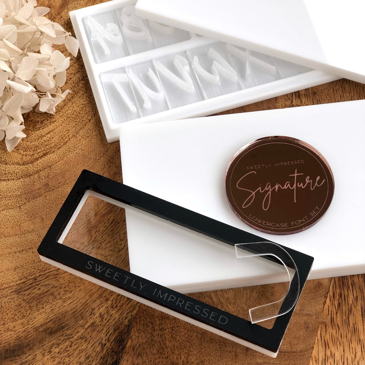 Signature Script FONT SET BUNDLE - PRE-ORDER-3-WEEKS – Sweetly Impressed