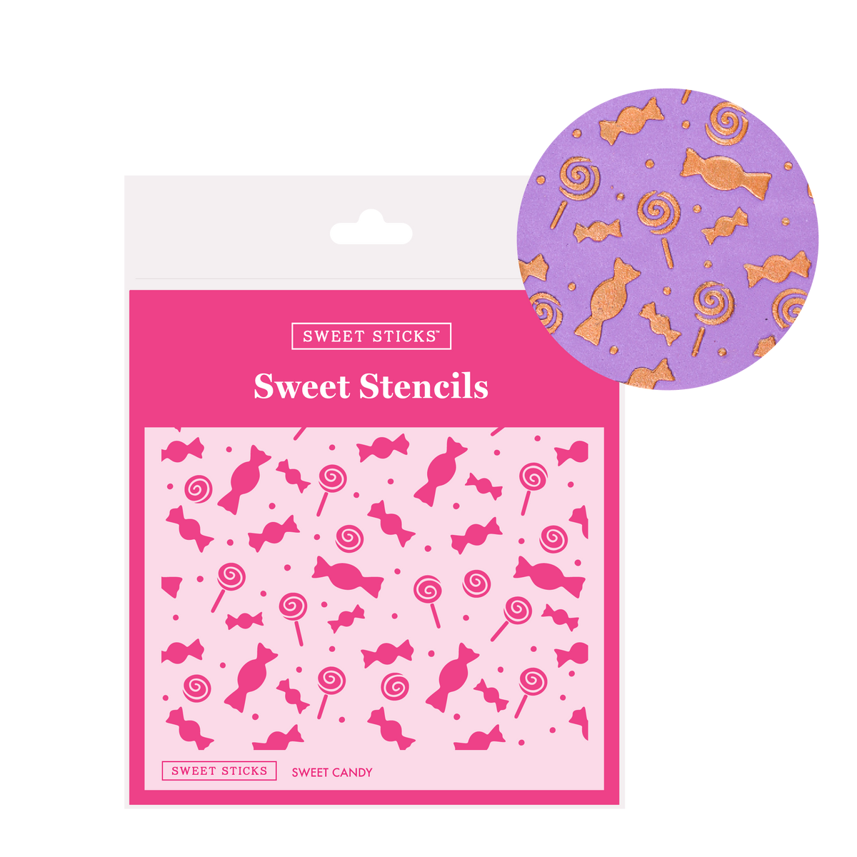 SWEET STICKS SWEET STENCILS - SWEET CANDY – Sweetly Impressed