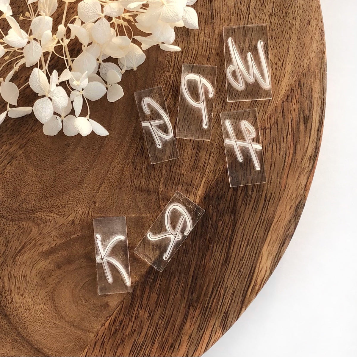 Signature Script INDIVIDUAL UPPERCASE font letters – Sweetly Impressed