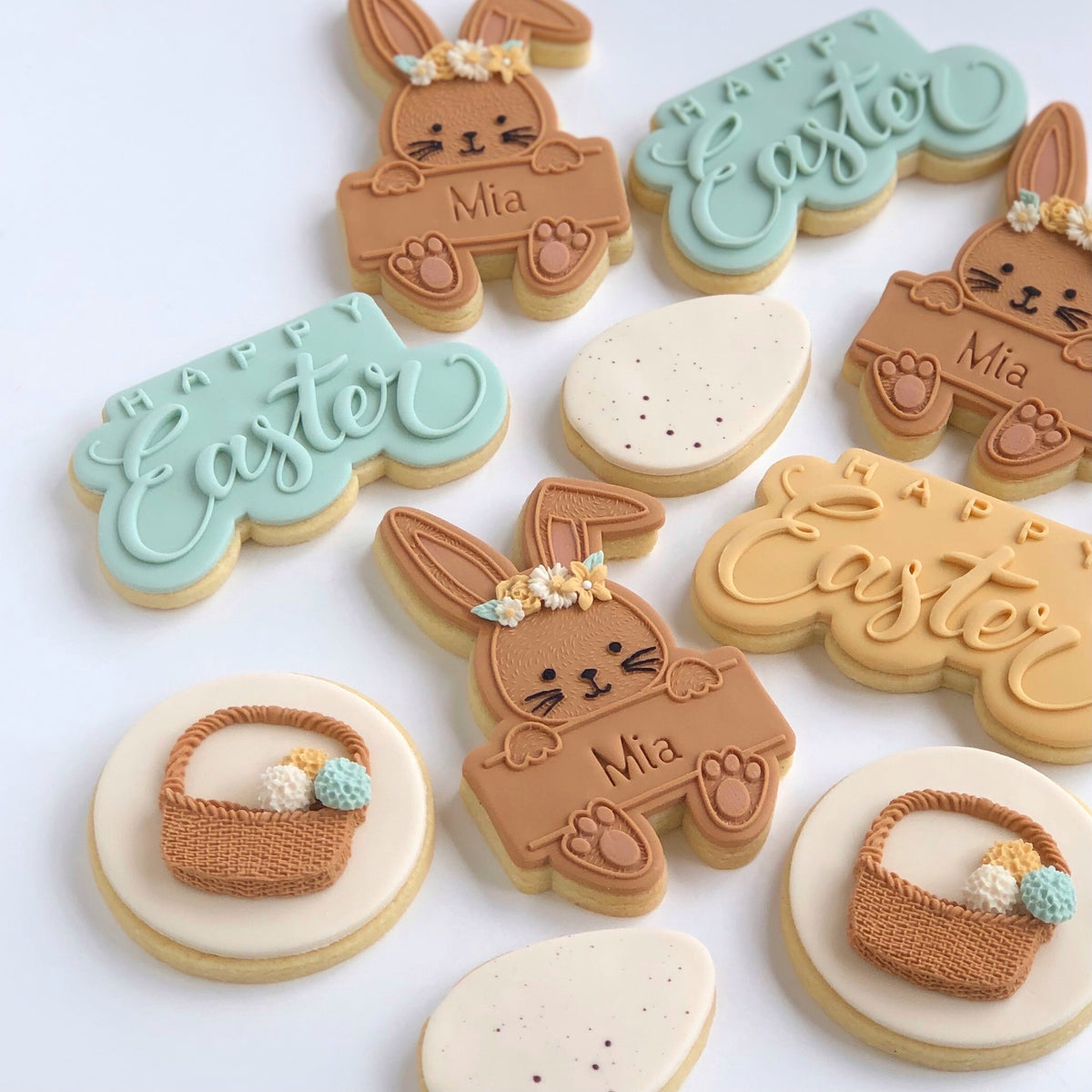 Bunny Sign Pop! stamp with matching cutter – Sweetly Impressed